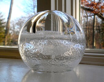 Popular items for glass snowball on Etsy