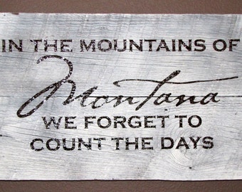 Montana signs | Etsy