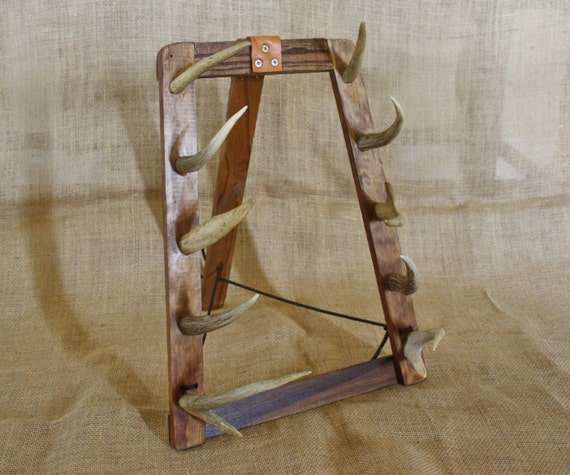 Deer Antler Knife Display Stand or Rack Jewelry Tree or Lodge