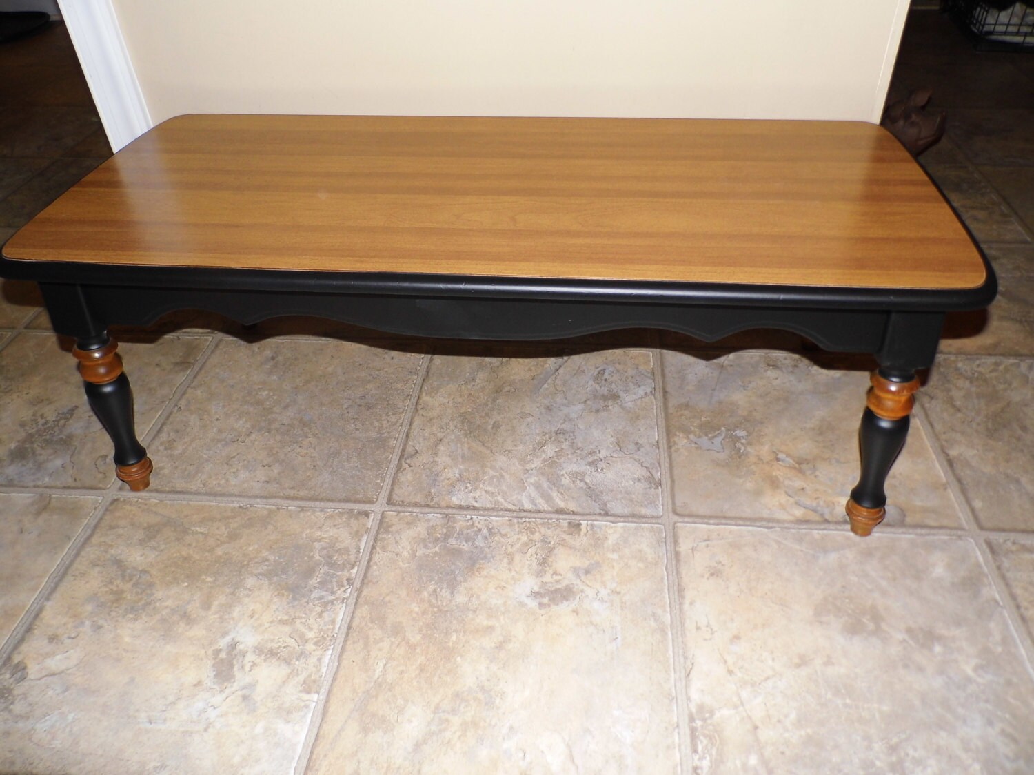 Shipping Included…A Sophisticated Vintage Colonial Style Coffee Table ...