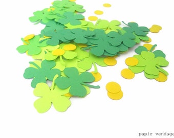 Shamrock confetti | Etsy