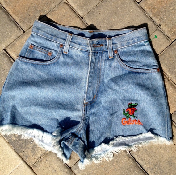 University of Florida Gator High Waisted Shorts