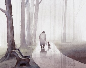 Old friends print | Etsy