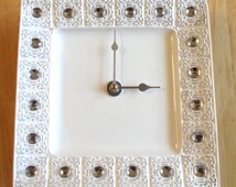 Unique china plate clock related items | Etsy