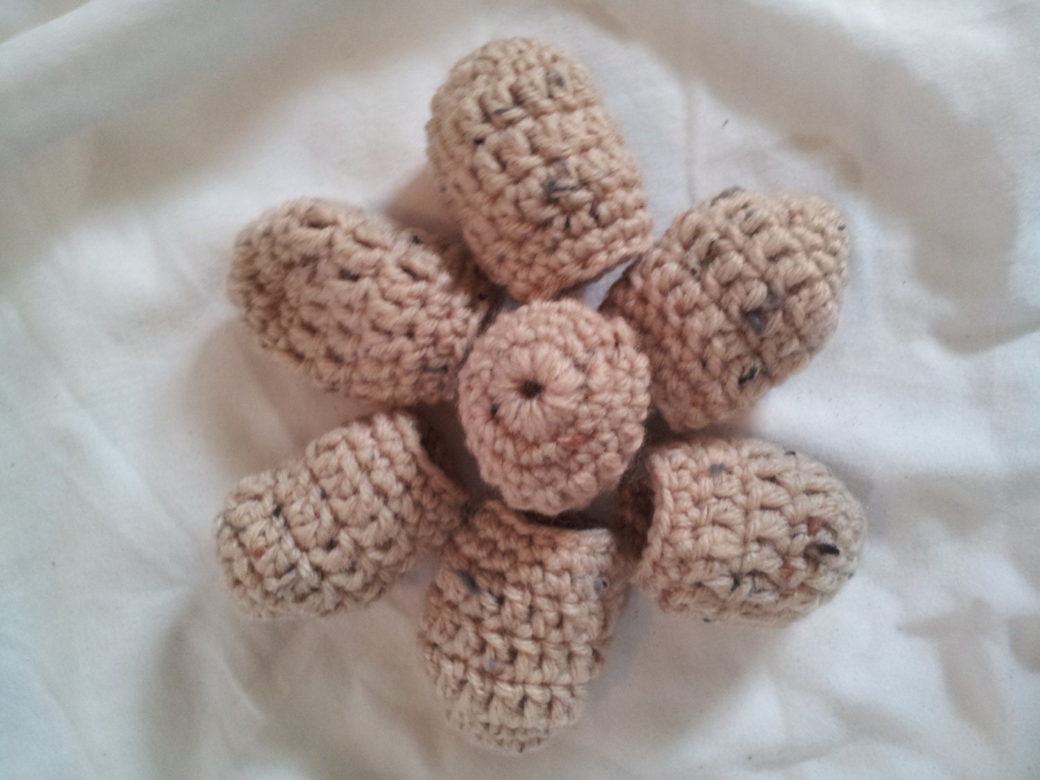 Crocheted Furniture Chair Feet Booties Hardwood Floor Savers