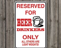 Popular items for funny metal signs on Etsy