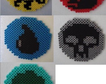 Perler bead card | Etsy