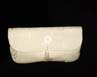 Cream clutch bag | Etsy