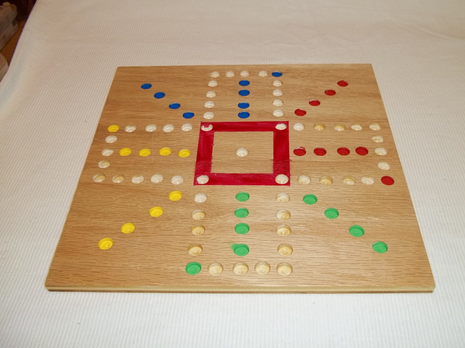Aggravation Board Game 4 Player 12 X 12