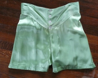 Satin tap pants | Etsy