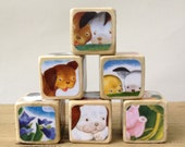 Wood Book Blocks for the Littlest Bookworms by StorybookBlocks