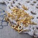 500 pcs Gold Mini Screw Eye Pins Hook Bail 4x8mm 19 gauge