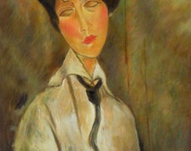 Popular items for modigliani painting on Etsy