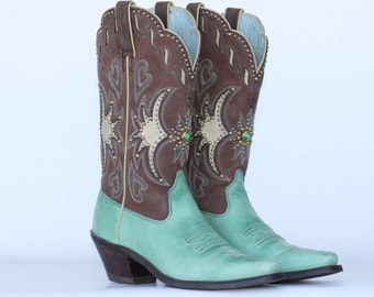 Metal cowboy boot | Etsy