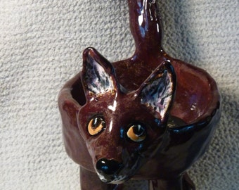 Ceramic fox | Etsy