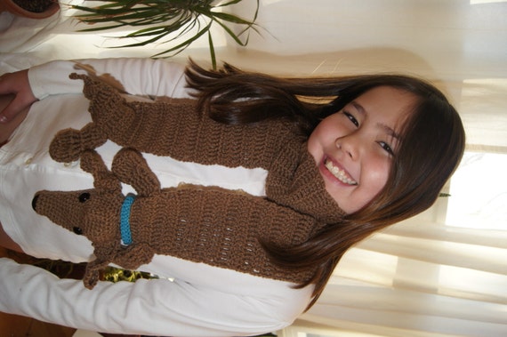 Dachshund scarf pattern