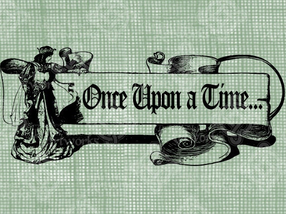 Digital Download Once Upon a Time Princess graphic digi