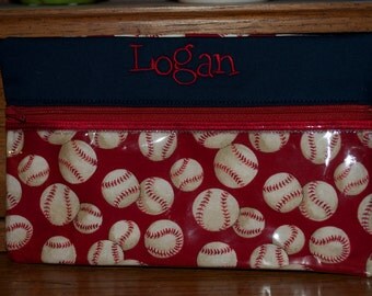 Baseball pencil case | Etsy