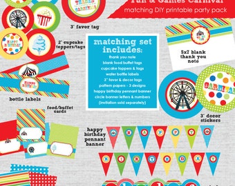 Popular items for diy carnival party on Etsy