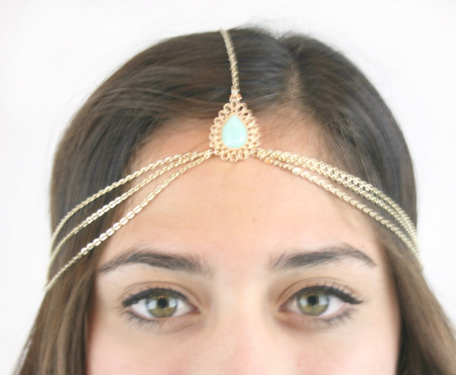 CHAIN HEADPIECE chain headdress head chain