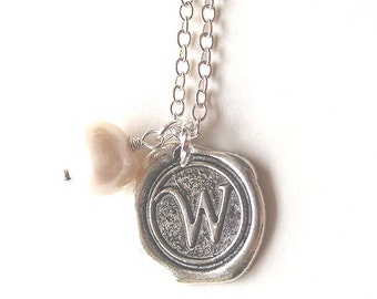 Popular items for letter w charm on Etsy
