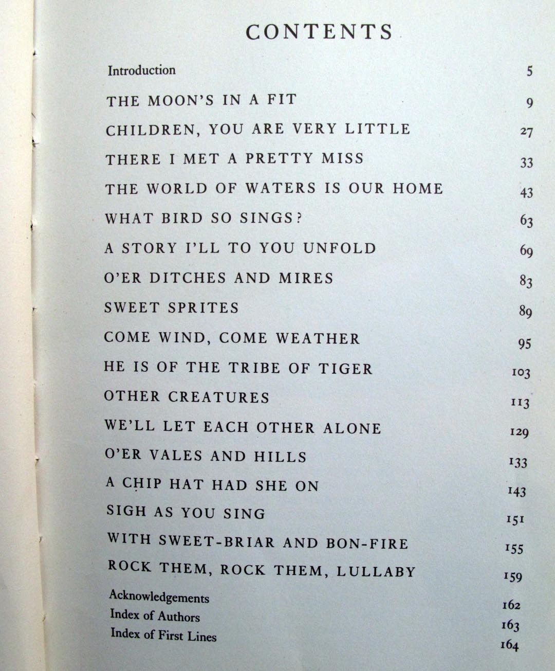 Oxford Book of Poetry for Children First Edition by BlueRoseRetro