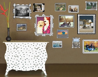 Photo frame decal | Etsy