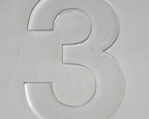 Popular items for acrylic numbers on Etsy