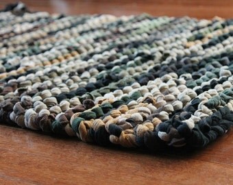 Popular items for upcycled rag rug on Etsy