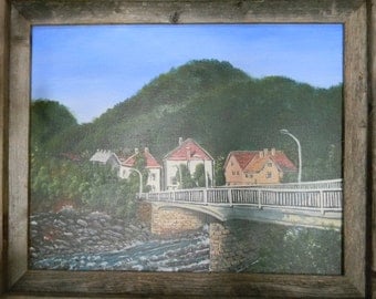 Alex Porter Print Black Americana Artist Framed by HomeOnTheHill