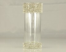 Popular items for rhinestone candle on Etsy