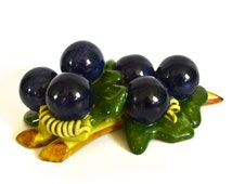 Popular items for ceramic grapes on Etsy