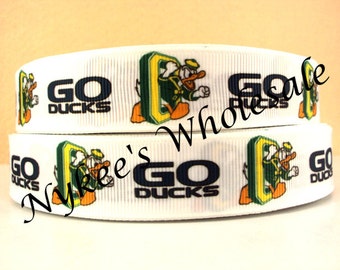 Popular items for oregon ducks ribbon on Etsy