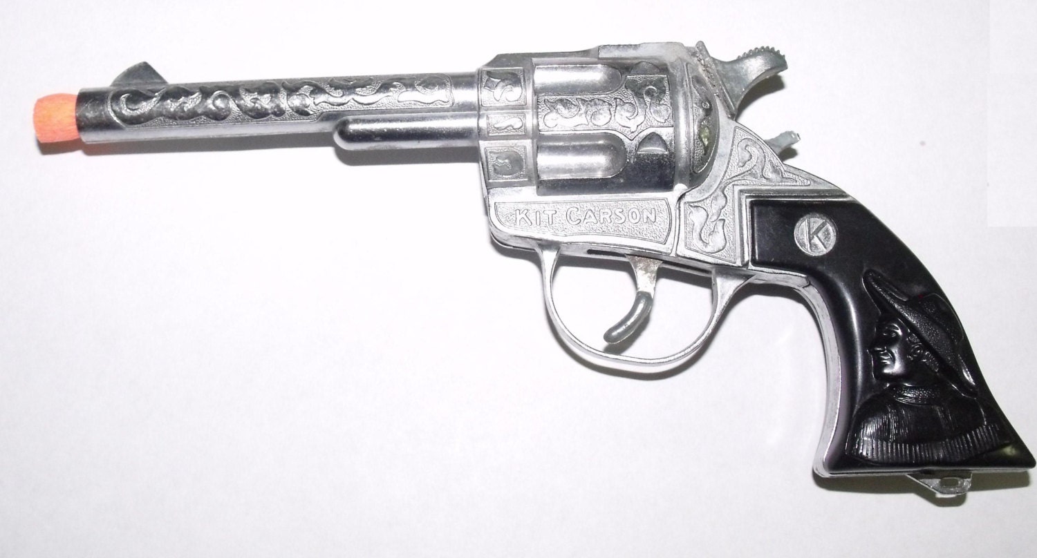 1950's Kit Carson Cap Gun Western Toy Fantastic