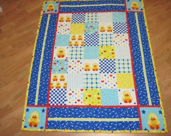 Popular items for rubber ducky quilt on Etsy