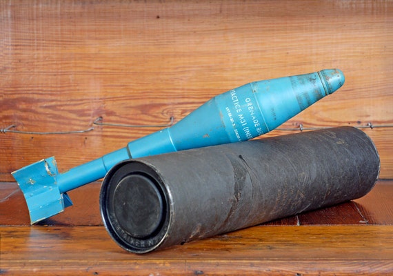 Vintage M31 Practice Rifle Grenade // 1960s Vietnam War Era