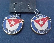 Unique titanic earrings related items | Etsy