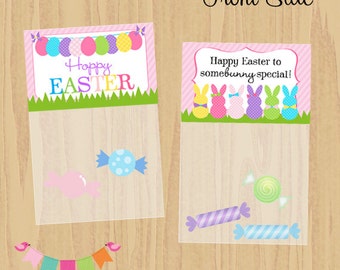 Items similar to Easter Bag Toppers - Easter Favors - Easter Baskets ...