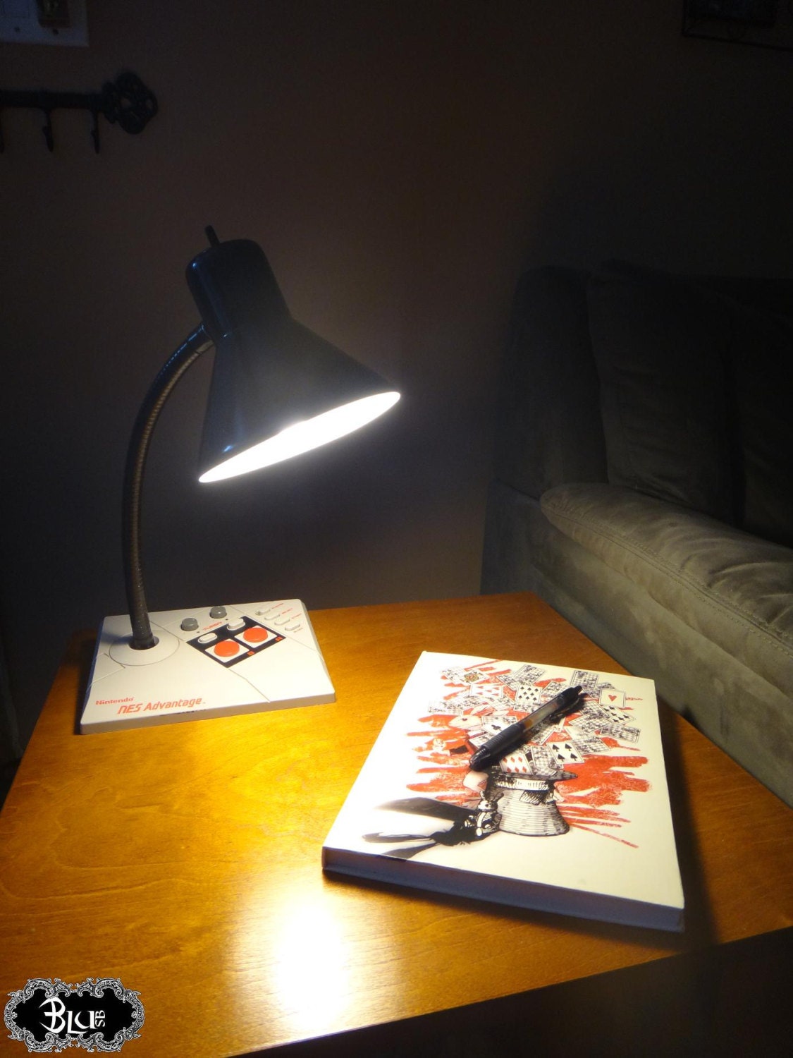 Authentic NES Advantage Arcade Controller Desk Lamp