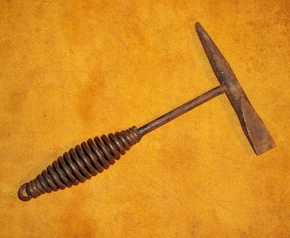 Vintage Welder or Blacksmith Chipping or Slag by KentuckyTrader