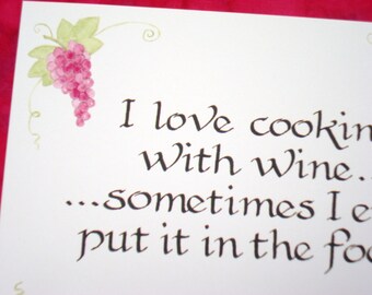 Cooking quotes | Etsy