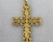 Popular items for cross with scroll on Etsy