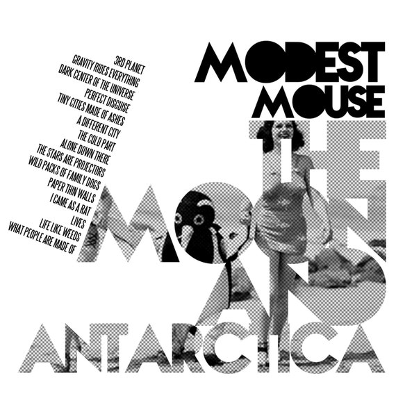 Items similar to The Moon & Antarctica - Modest Mouse / Album Cover Art ...