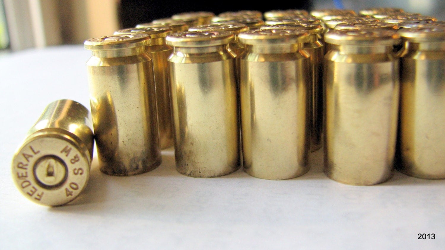 Empty Bullet Casings Spent Casings Brass 40 caliber