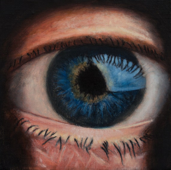 Eye Original Oil Painting