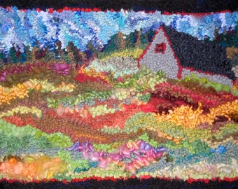 Solid Hardwood Cheticamp Rug Hooking Frame