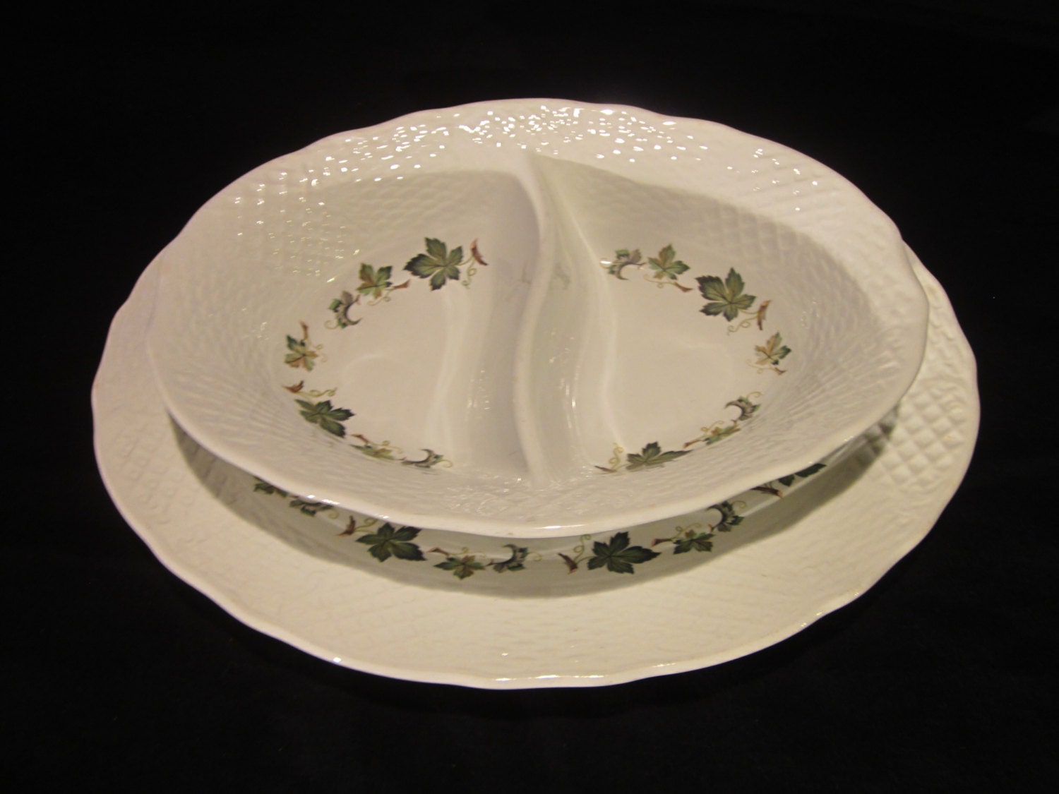 Vintage Simpsons Pottery serving dish / Marlborough Old English ...