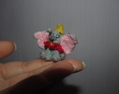 Miniature Crochet Animals Characters Dollhouse toys by ByAnni