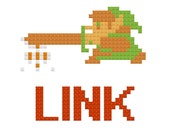 Items similar to Link the Legend of Zelda Cross Stitch Pattern on Etsy