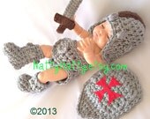 Items similar to Medieval hat, diaper cover ,boots, sword and shield 0 ...